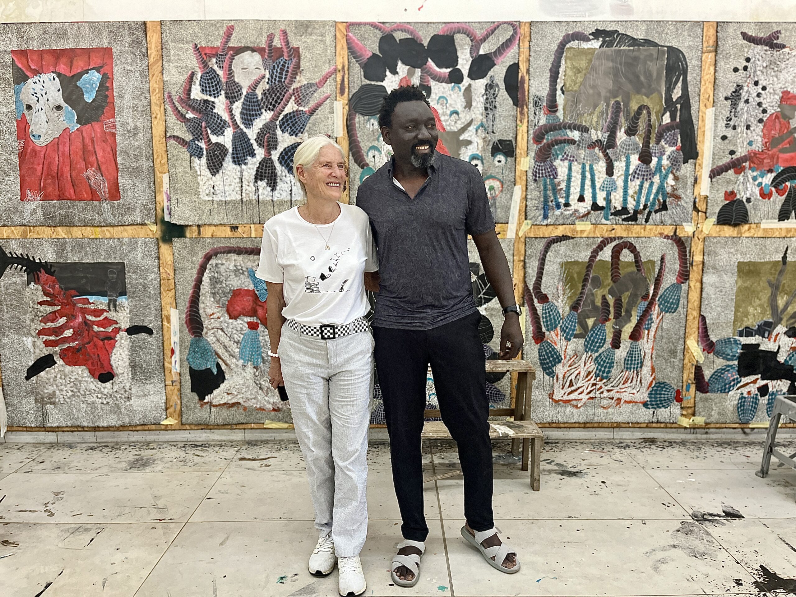 À la rencontre de l’artiste Omar Ba - carnet de voyage à Dakar ...